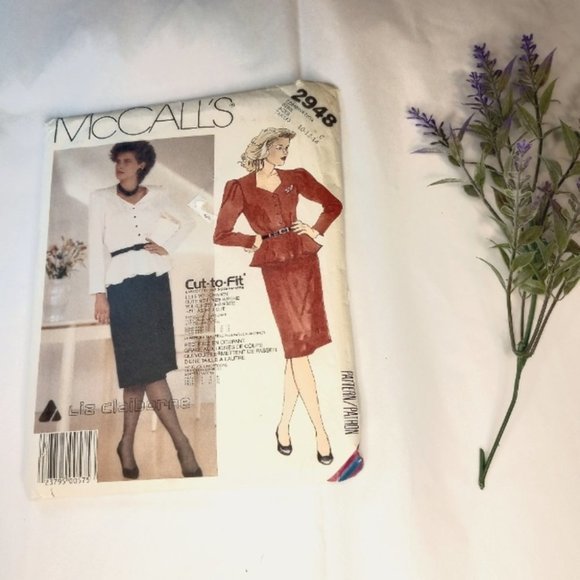 undefined | Other | Rare Find Mccalls 2948 Sewing Pattern For Womens ...